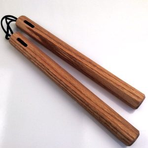 Red Oak Nunchaku Professional Real Nunchucks Custom