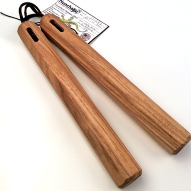 10 inch Ash Nunchaku American Nunchaku Co handmade in USA