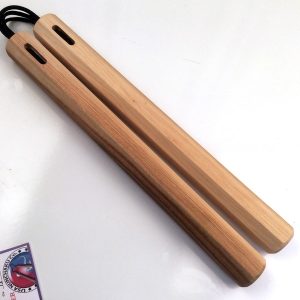 Custom Handmade Hickory Nunchaku from American Nunchaku